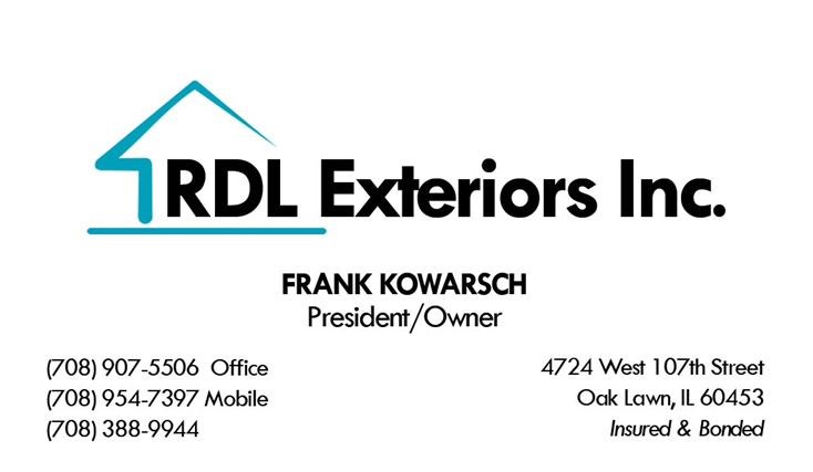 RDL Exteriors - Construction & Renovation Professional in Alsip, Illinois
