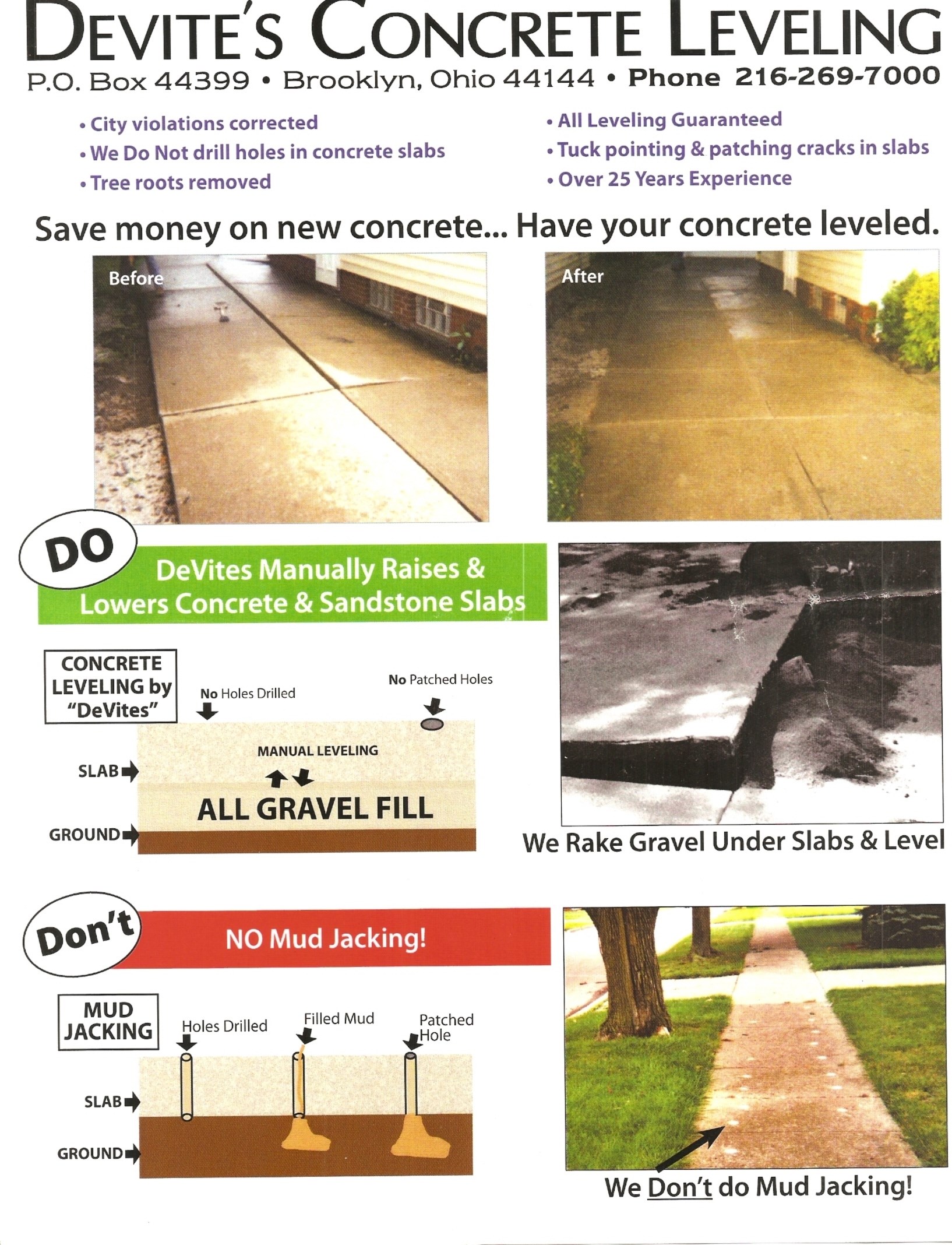 Cleveland Concrete Leveling
