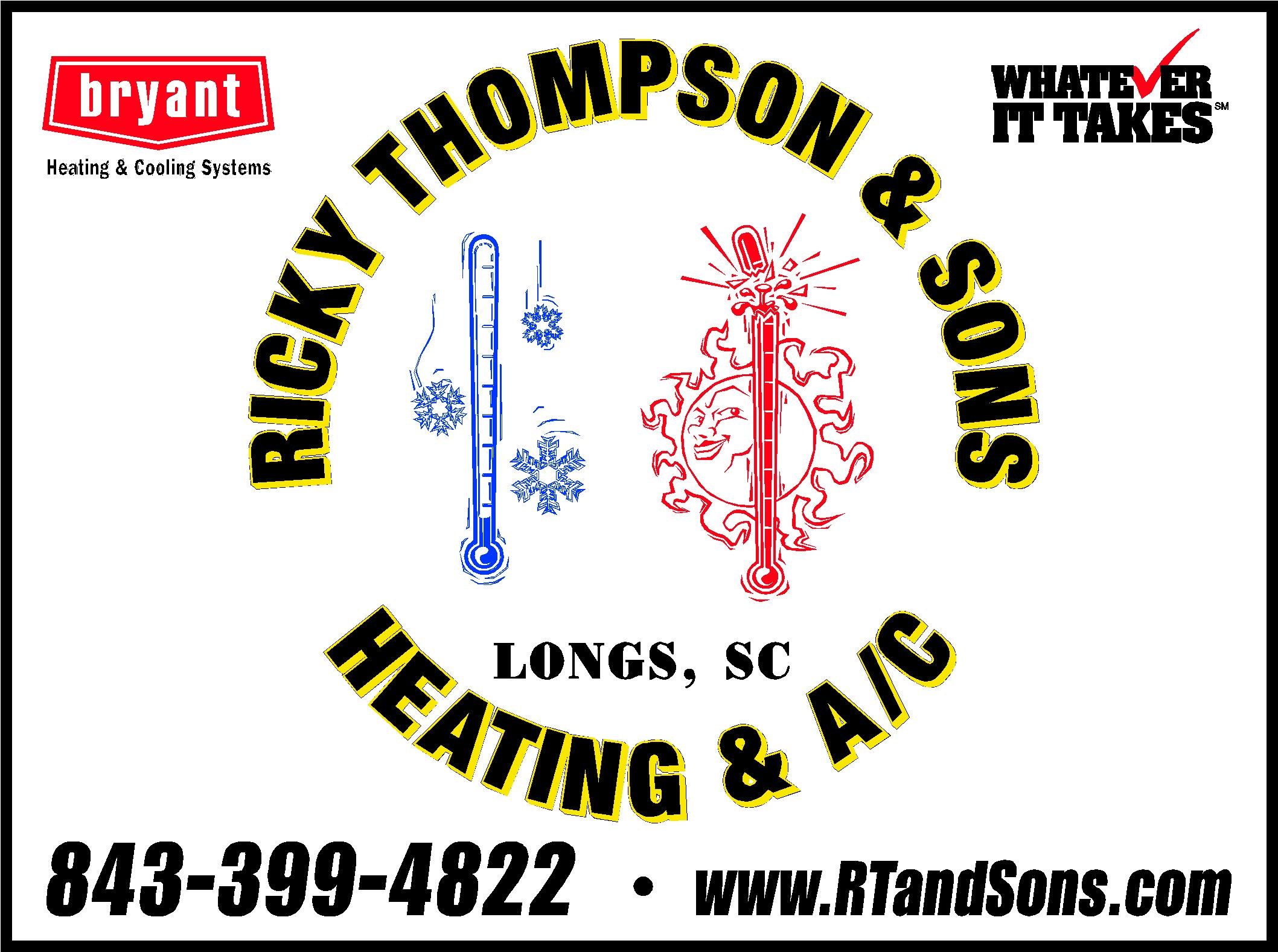 Ricky Thompson & Sons HVAC - Repairs & Installations Reviews in Longs ...